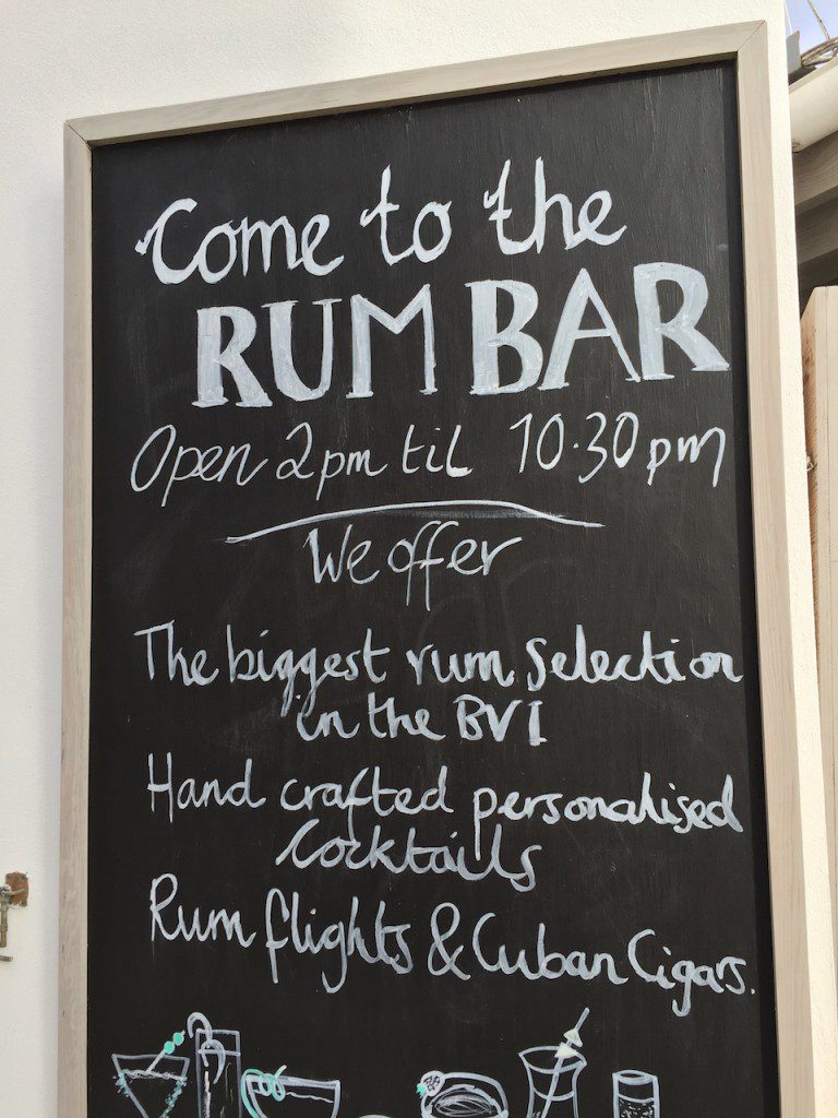 Rum Journal: The Best Rum Bar in the British Virgin Islands