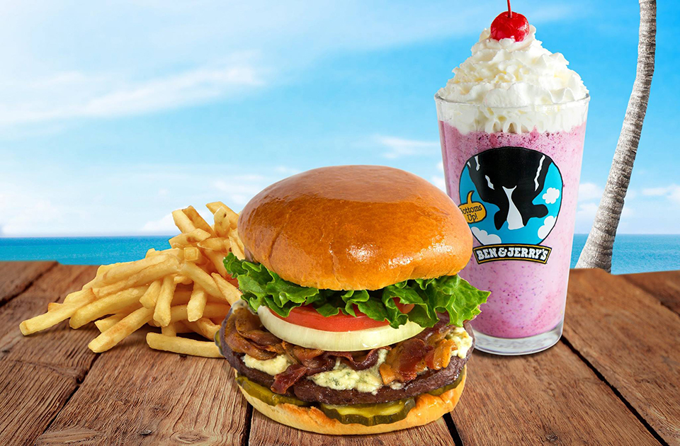 Caribbean Island Burgers