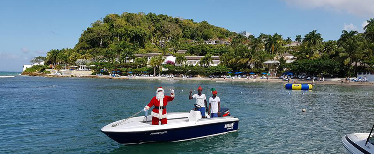 Six Santa Sightings in the Caribbean