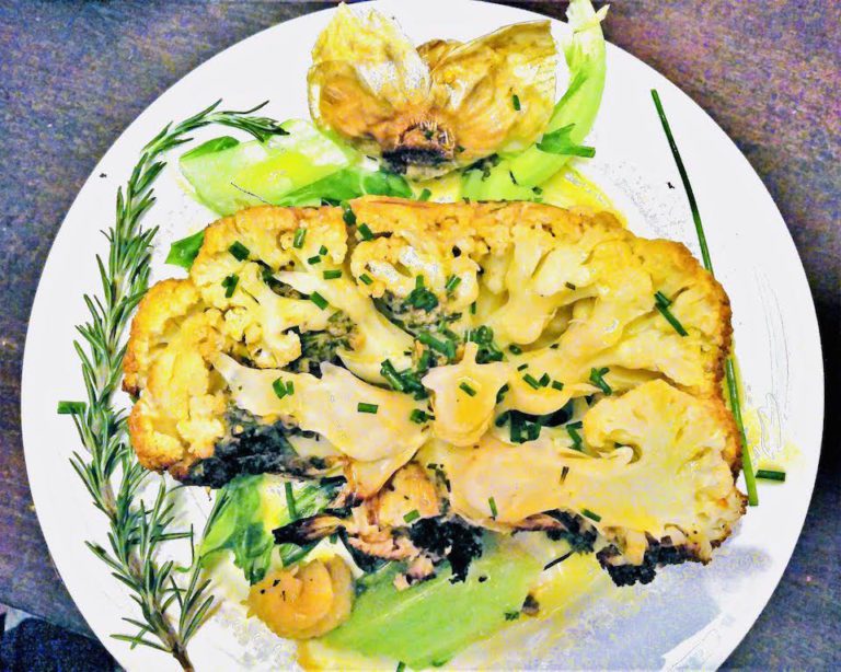 Nigel Spence: A Recipe for Whole Roasted Cauliflower