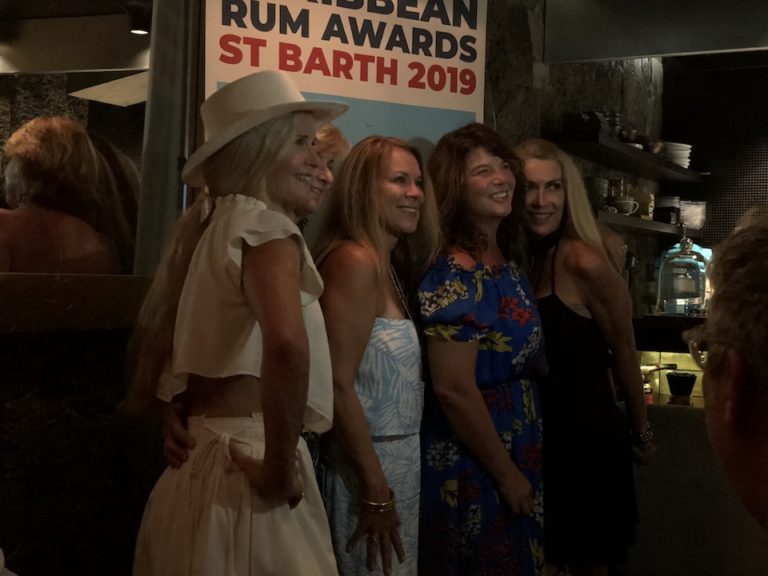 The Winners of the Caribbean Rum Awards in St Barth