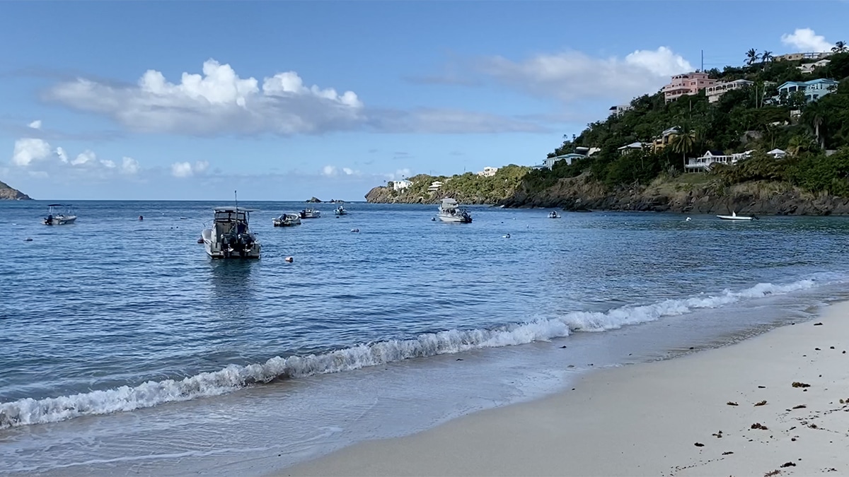 Caribbean Moment: The Calming Sands of Hull Bay, St Thomas