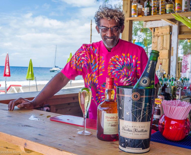 In Martinique, a Legendary Caribbean Beach Bar