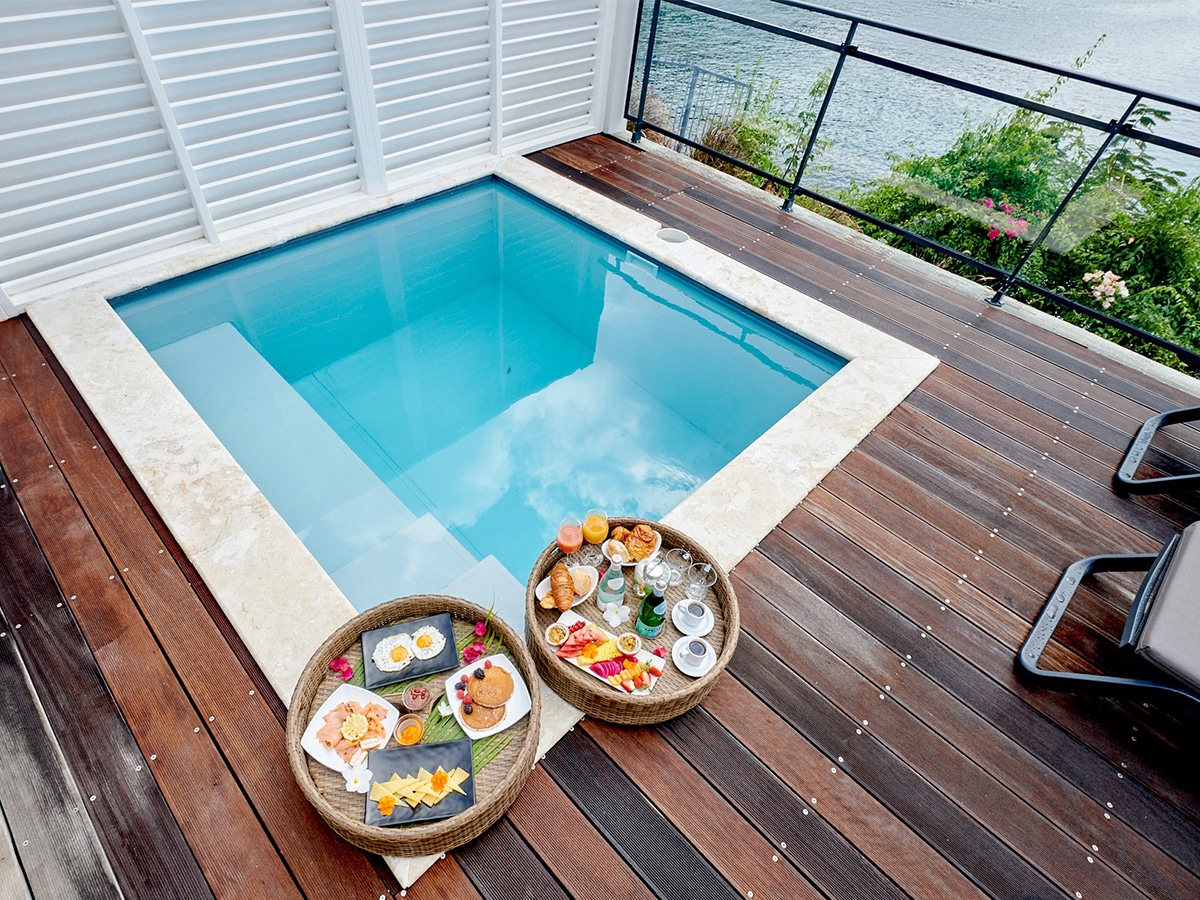 At This New Luxury Caribbean Resort, Every Room Has a Pool