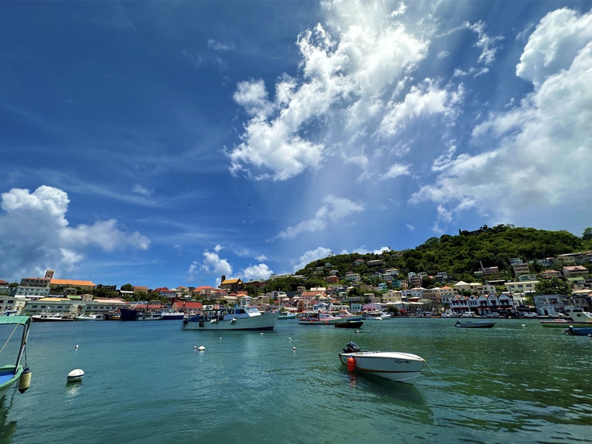 In Grenada, a Postcard-Perfect Caribbean Town