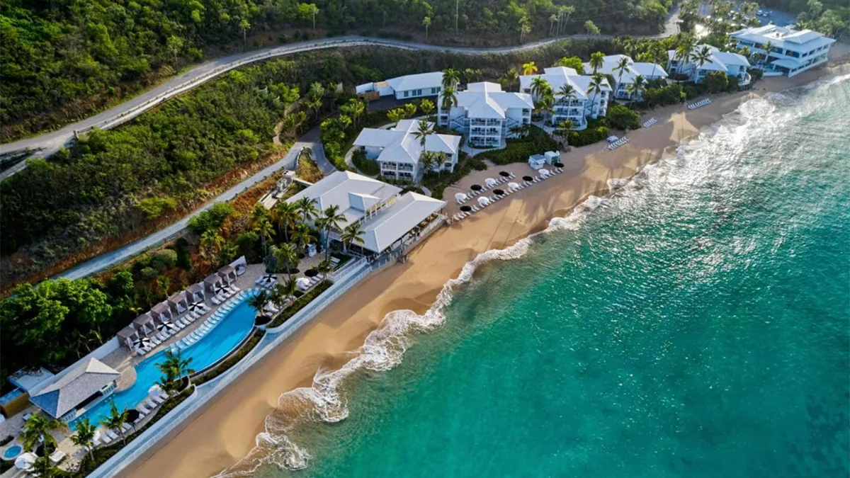 St Thomas' New Beach Resort Has a Private-Island Feel