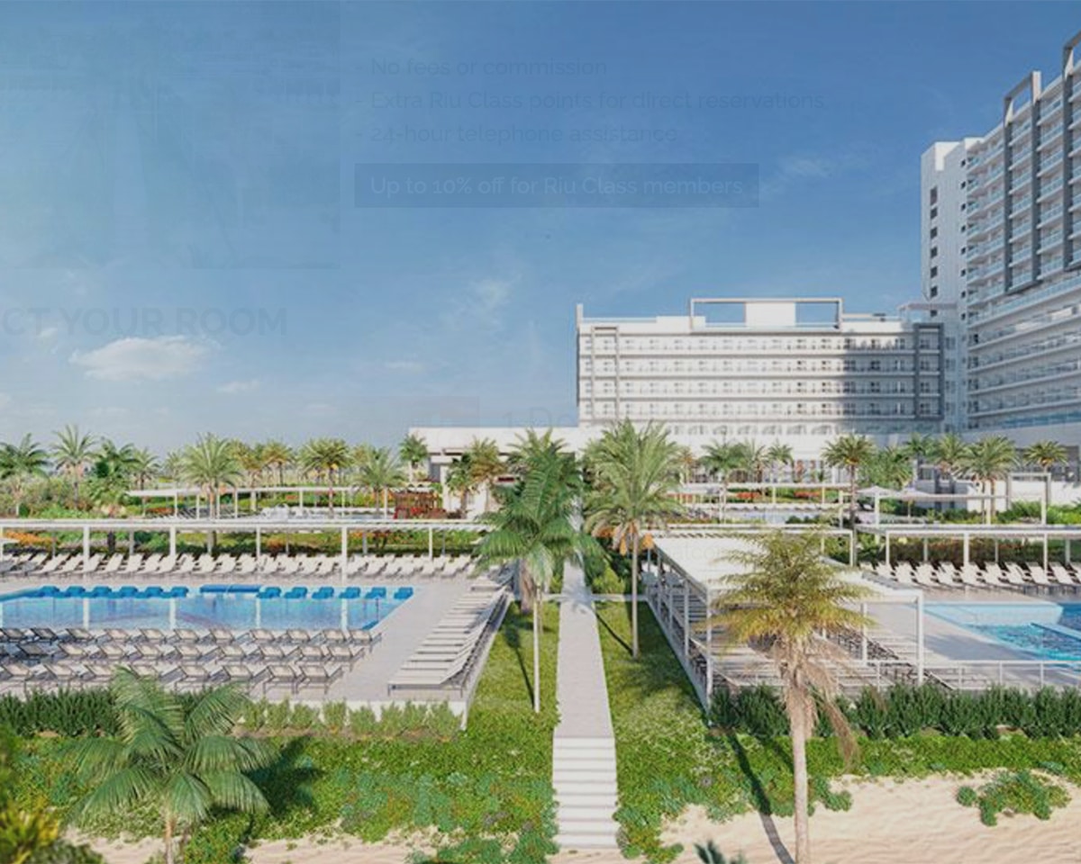 The New Riu All-Inclusive in Cancun Has an Opening Date (And Swim-Up Rooms)